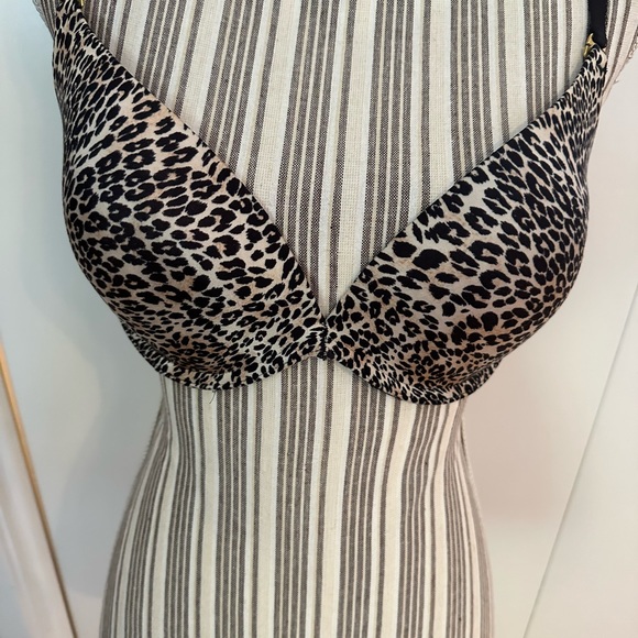 Intimates & Sleepwear | Victorias Secret Leopard And Lace Bra | Poshmark